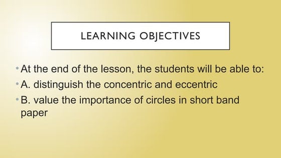 Visualizing, Identifying, Classifying, and Describing Half Circles and Quarter Circles.pptx ...