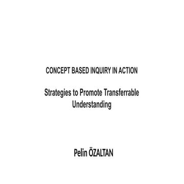 Concept -Based Inquiry 2vhvvhhjjvgccccch | PPT