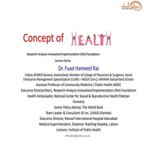 Concept-health-Rai-2016.pdf | Mental Health | Diseases and Conditions