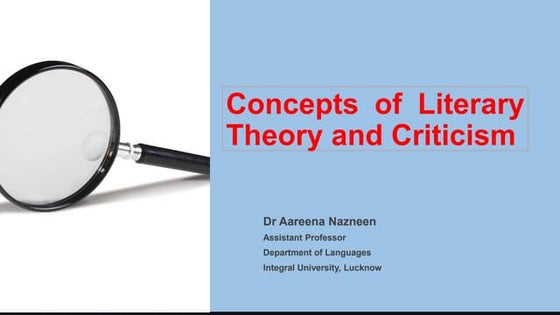 CRITICAL APPROACHES IN WRITING A CRITIQUE | PPT