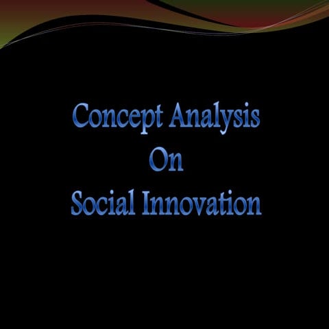 Final Project Social Innovation for Social Entrepreneur | PPT