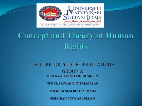 Human Rights: Concept and meaning | PPT