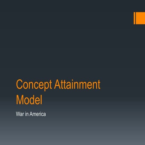 Concept attainment | PPT