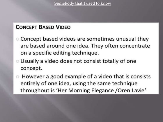 Performance based videos and example | PPT