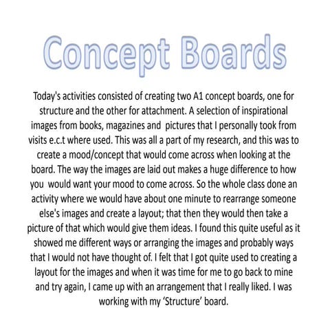 Concept board Activity | PPTX