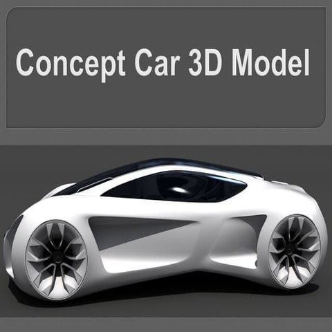 CONCEPT CAR 3D MODEL | PPT