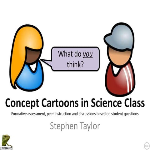 Concept Cartoons in Science Class | PPTX