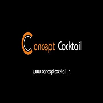 Concept Cocktail Advertising agency | PPT