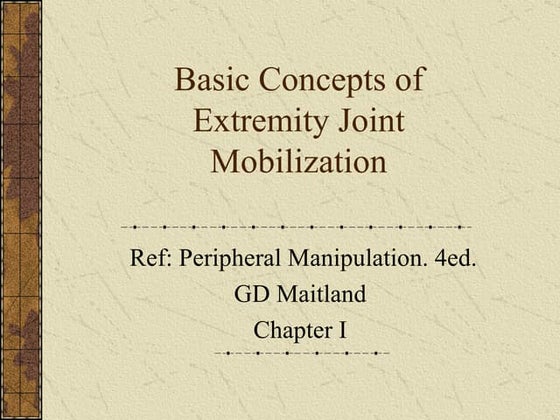 Knee Mobility Lecture | PPT | Death, Injury, or Military Conflict | Sensitive Topics