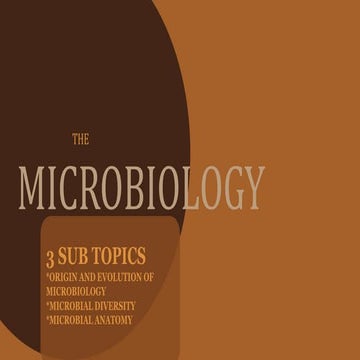 SCIENCE - CONCEPT MAP - MICROBIOLOGY.pptx