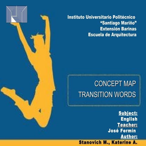 Concept map transition words | PPT