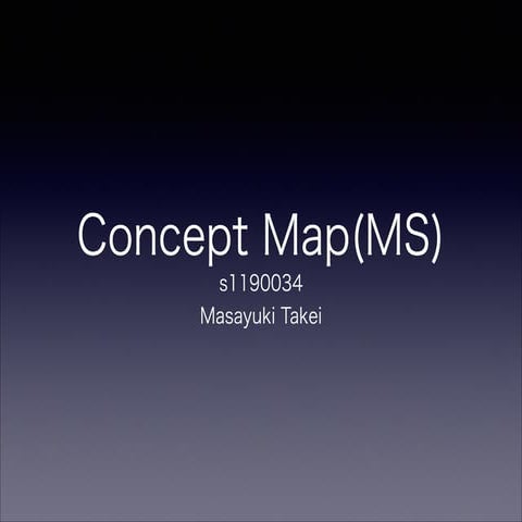 Concept map(ms) | PDF | Business | Business and Finance