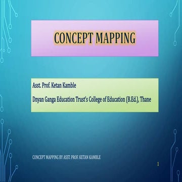 Concept mapping | PPTX