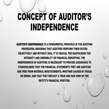 ADVOCACY THREAT in AUDITING Presentation PPT | PPTX