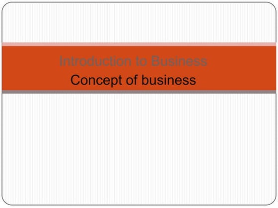 Business Concept Template | DOCX