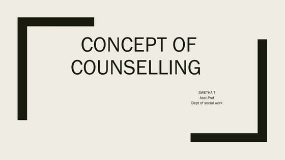 Phases of Counseling | PPTX