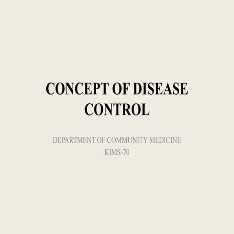 CONCEPT OF DISEASE CONTROL , theories of disease causation.pptx