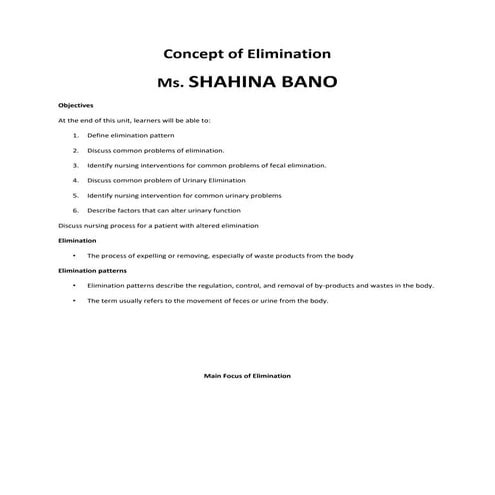 Concept of Elimination.docx