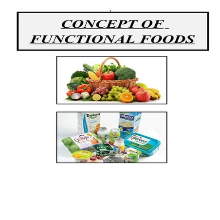 Concept of functional foods | DOC
