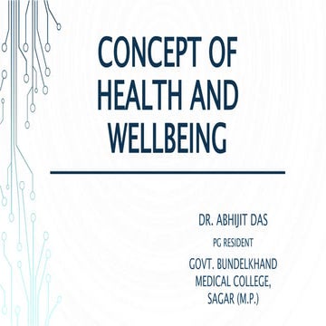 Holistic concept of health | PPTX