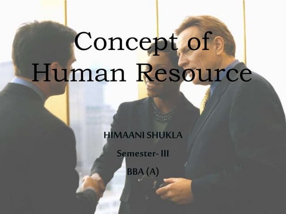 Concept of Man | PPTX