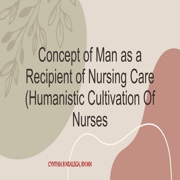 Concept of Man as a Recipient of Nursing.pptx