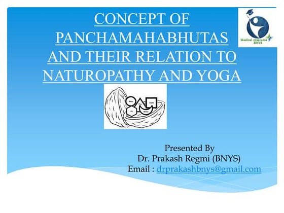 5 Elements of Nature (Pancha Mahabhutas) | PDF