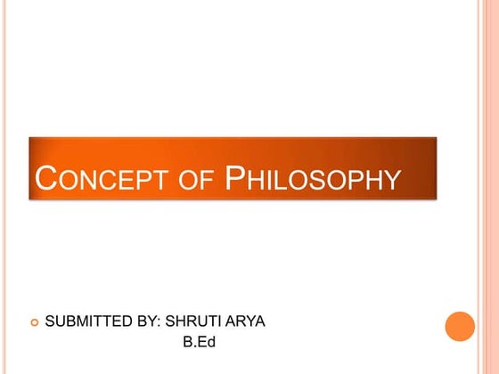 Lecture 1 Introduction to Philosophy | PPT