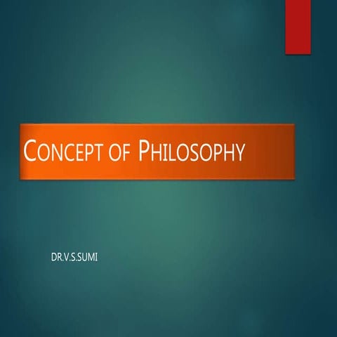 Conceptofphilosophy | PPTX
