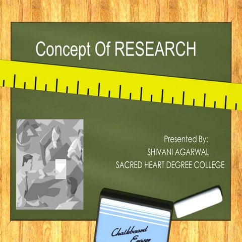 Concept of research | PPT
