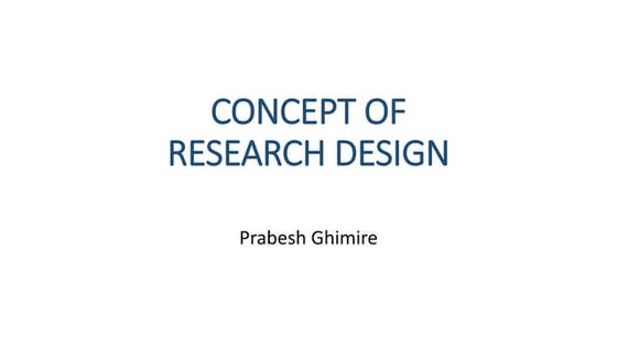 DEVELOPMENTAL RESEARCH DESIGN | PPT