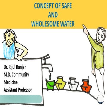 Concept of Safe and Wholesome Water.pptx