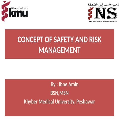 Concept of Safety and Risk management 1 - Copy.pptx