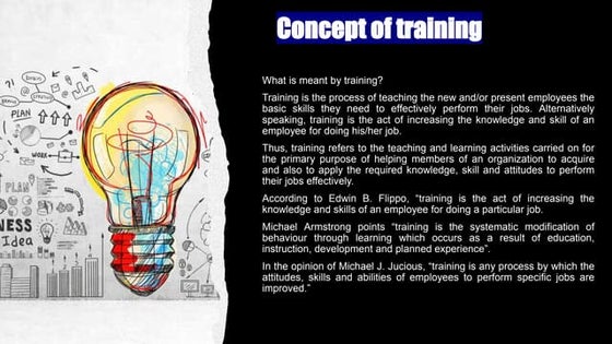 Training & development | PPTX