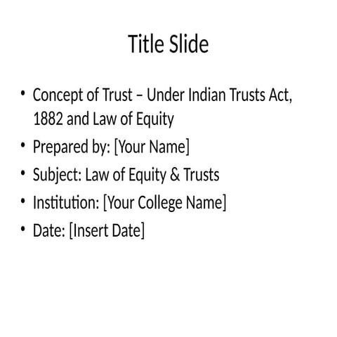 Law of Trusts- Unit 4.pptx