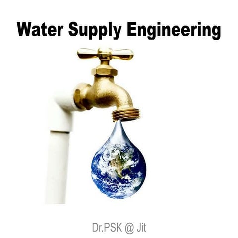 Concept of water in the civil engineering | PPT