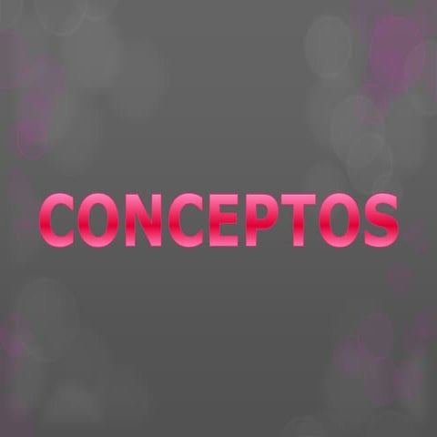 Conceptos | PPTX