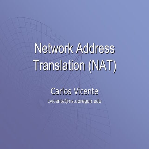 Conceptos nat | PDF