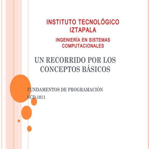 II Unidad: Elementos de Programacion Informatica | PPTX