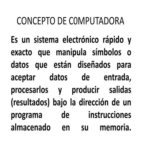 Presentacion Conceptos basicos de computación | PPTX