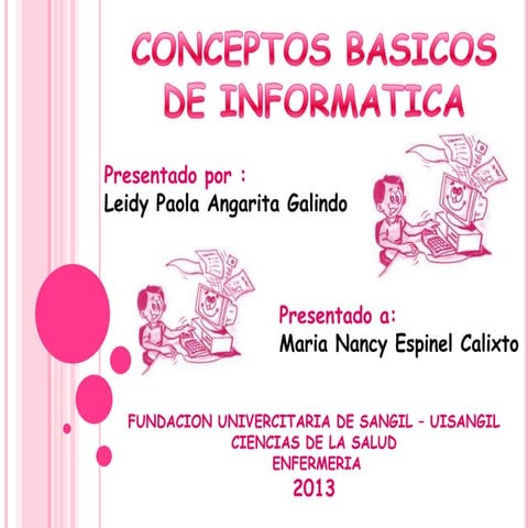 Conceptos basicos de la informatica | PPTX
