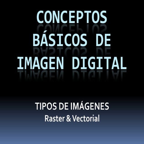 Conceptos básicos de imágen digital | PPTX