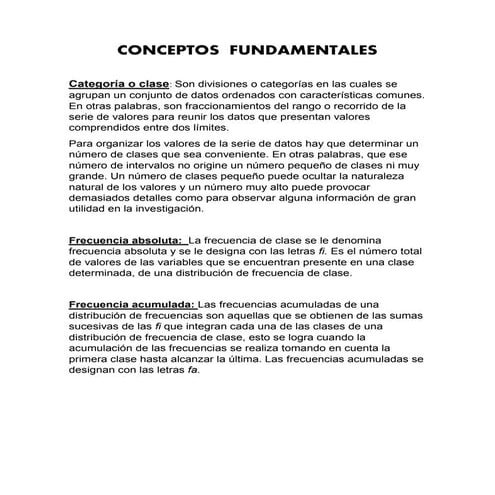 Conceptos fundamentales | DOCX