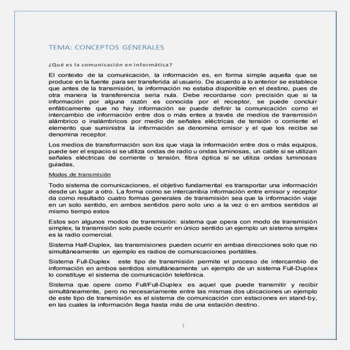 Tecnologia de Informacion y Comunicacion | PPT