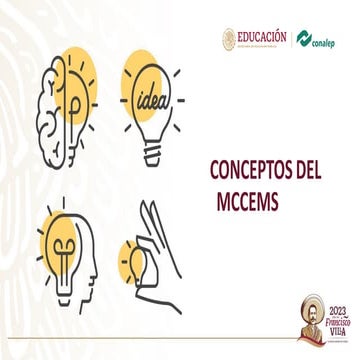 conceptos MCCEMS.pdf para nuevo modelo de planeacion | PDF