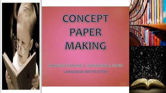Writing a-concept-paper | PPT | Science