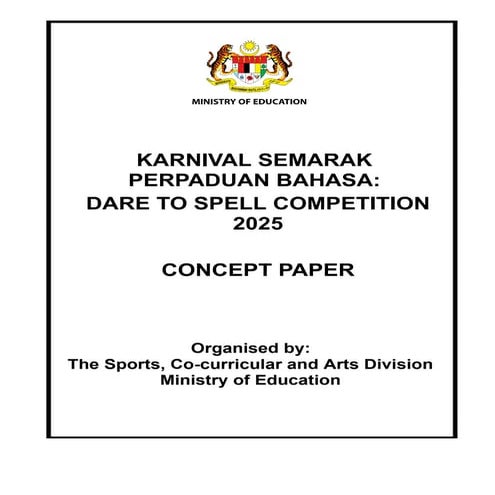 CONCEPT PAPER_KSPB_DARE TO SPELL COMPETITION FOR SECONDARY SCHOOLS 2025.pdf