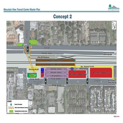 Mountain View Transit Center Concepts handout 2-3-17 | PDF