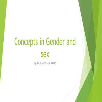 Concepts In Gender And Sex Edited Pptx Debated Sensitive Social Issues Sensitive Topics