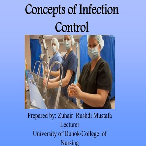 Concepts of infection control | PPTX